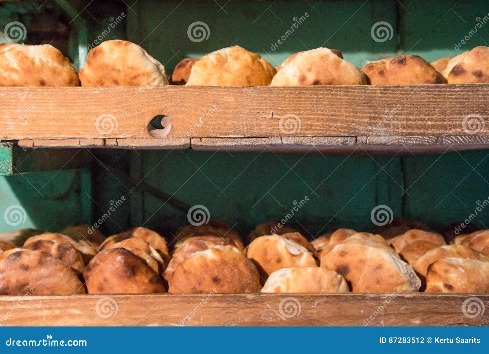 Freshly Baked Sudanese Bread. Stock Photo - Image of desert, play: 87283512