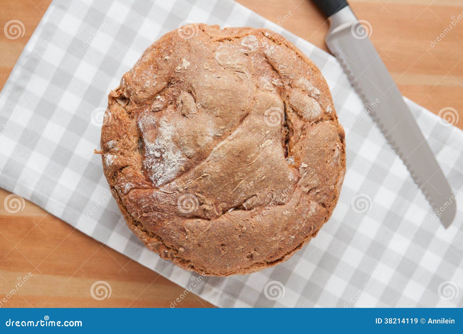 Freshly Baked Traditional Bread Stock Image - Image of bakery, homemade ...