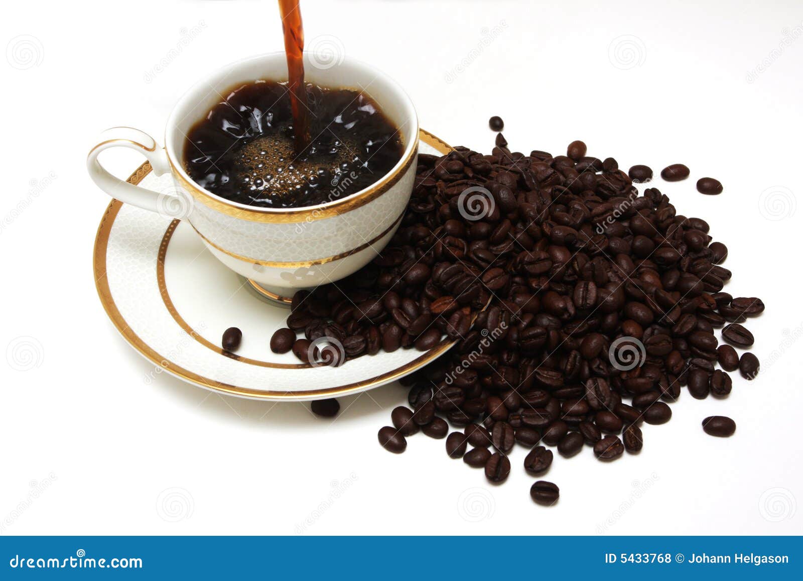 Freshly brewed coffee stock photo. Image of breakfast - 5433768