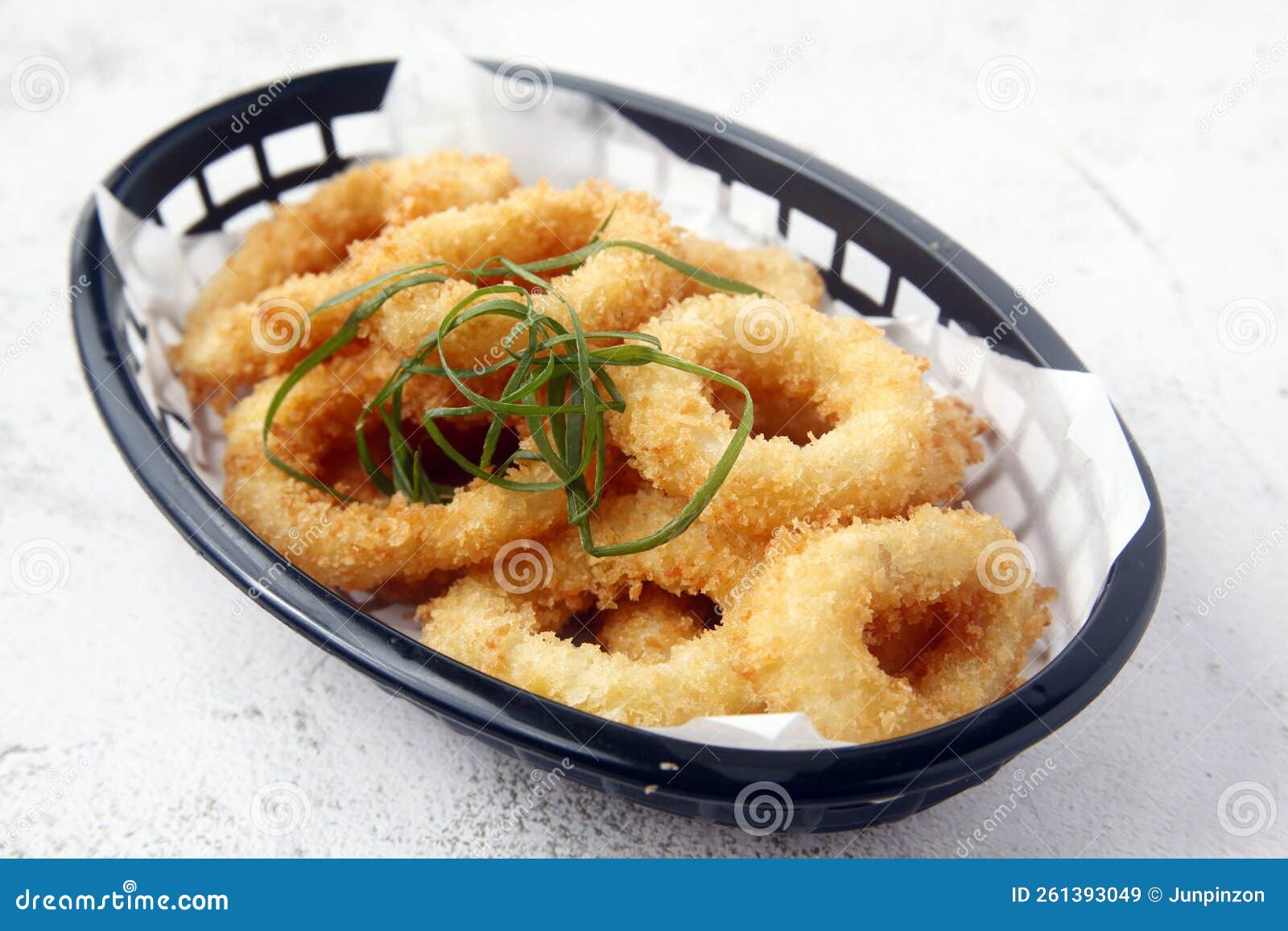 Freshly cooked calamares stock image. Image of asia - 261393049