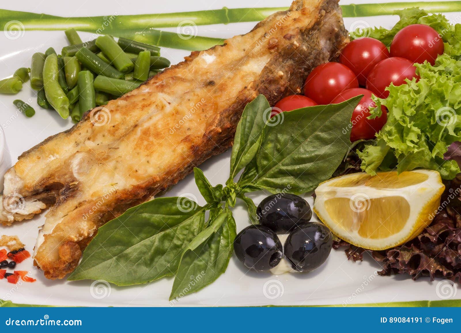Freshly cooked fish stock image. Image of seafood, lunch - 89084191