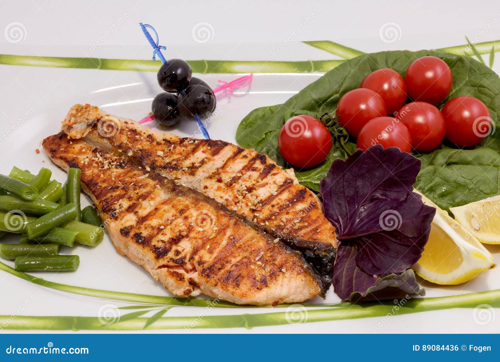 Freshly cooked fish stock photo. Image of prepared, portion - 89084436