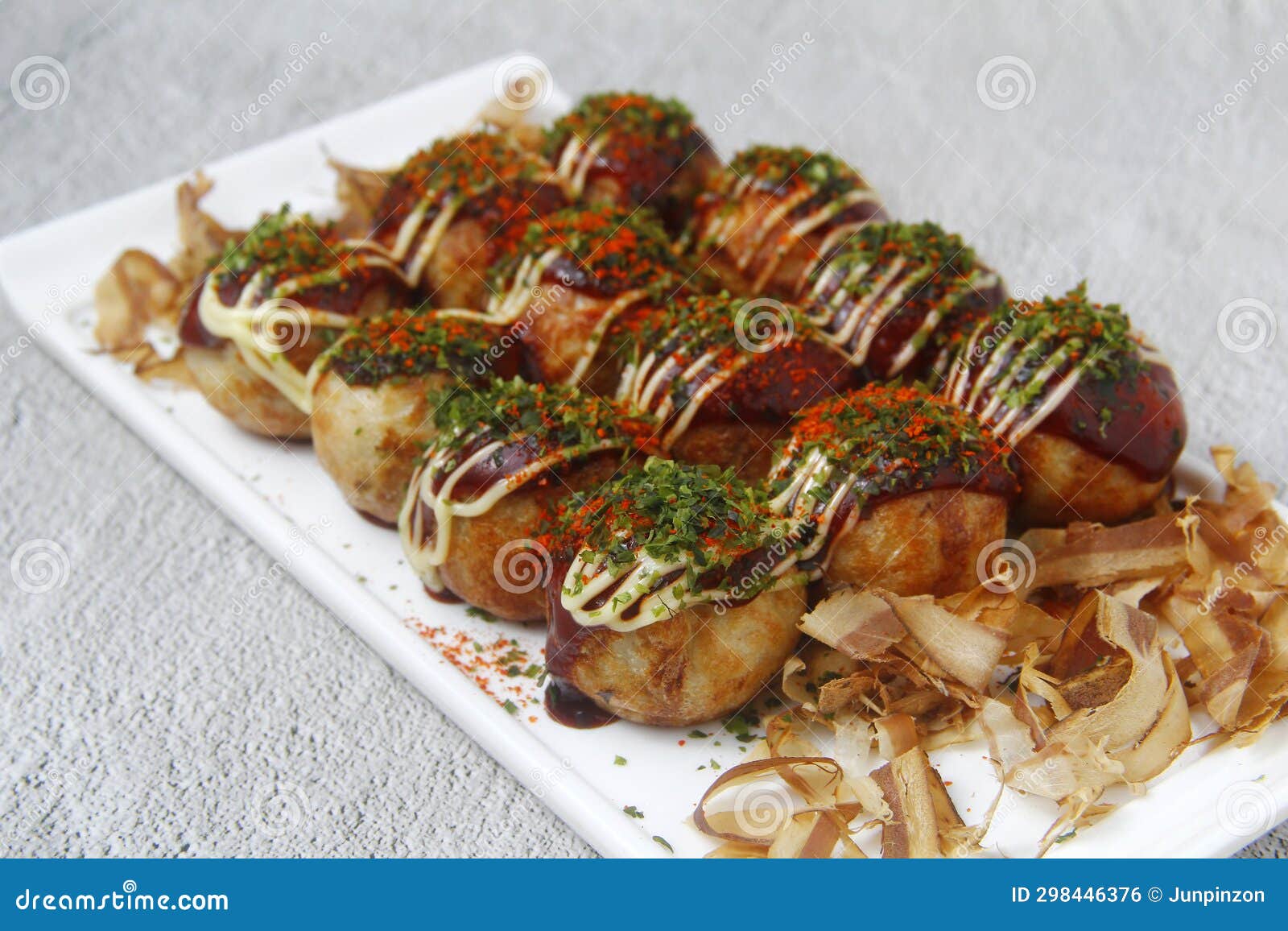 Takoyaki Balls Dumpling Japanese Food.aian Street Market Takoyaki Most ...