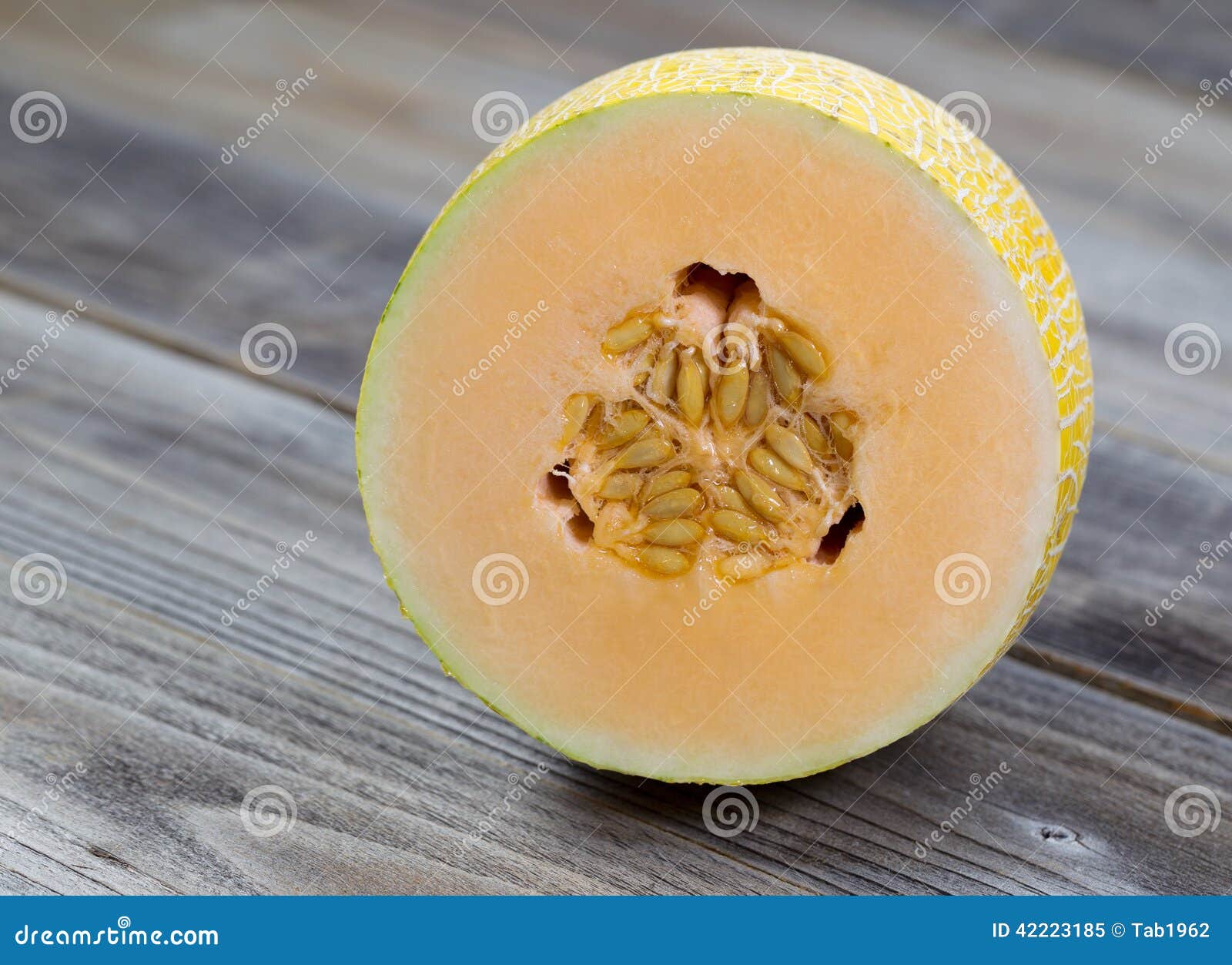 Freshly cut half Melon stock image. Image of produce - 42223185