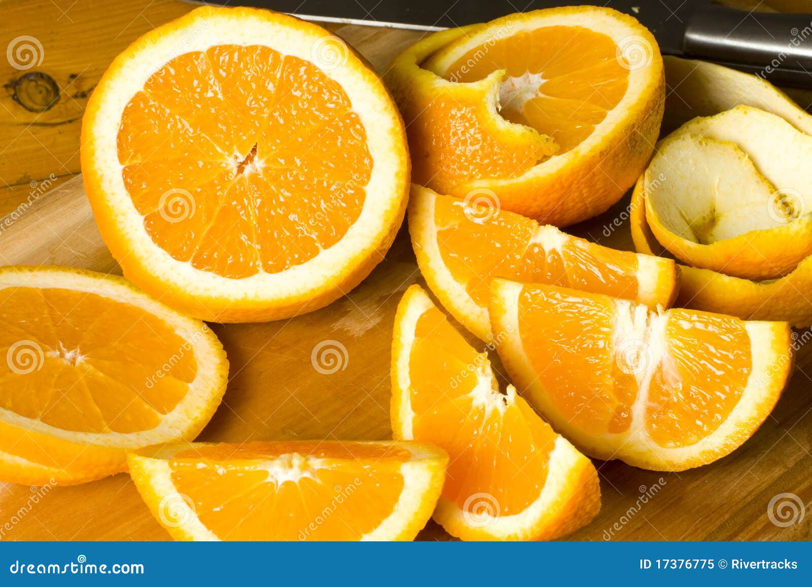Freshly Cut Organic Oranges Stock Image - Image of orange, farmfresh ...