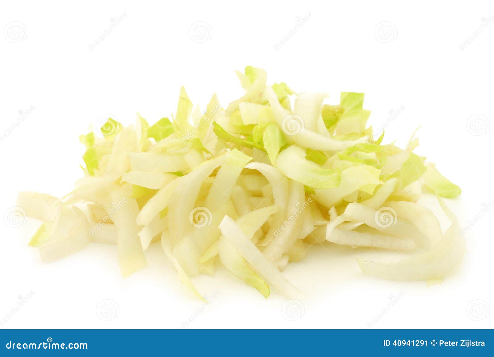 Freshly Cut Pieces of Chicory Stock Image - Image of healthy, yellow ...