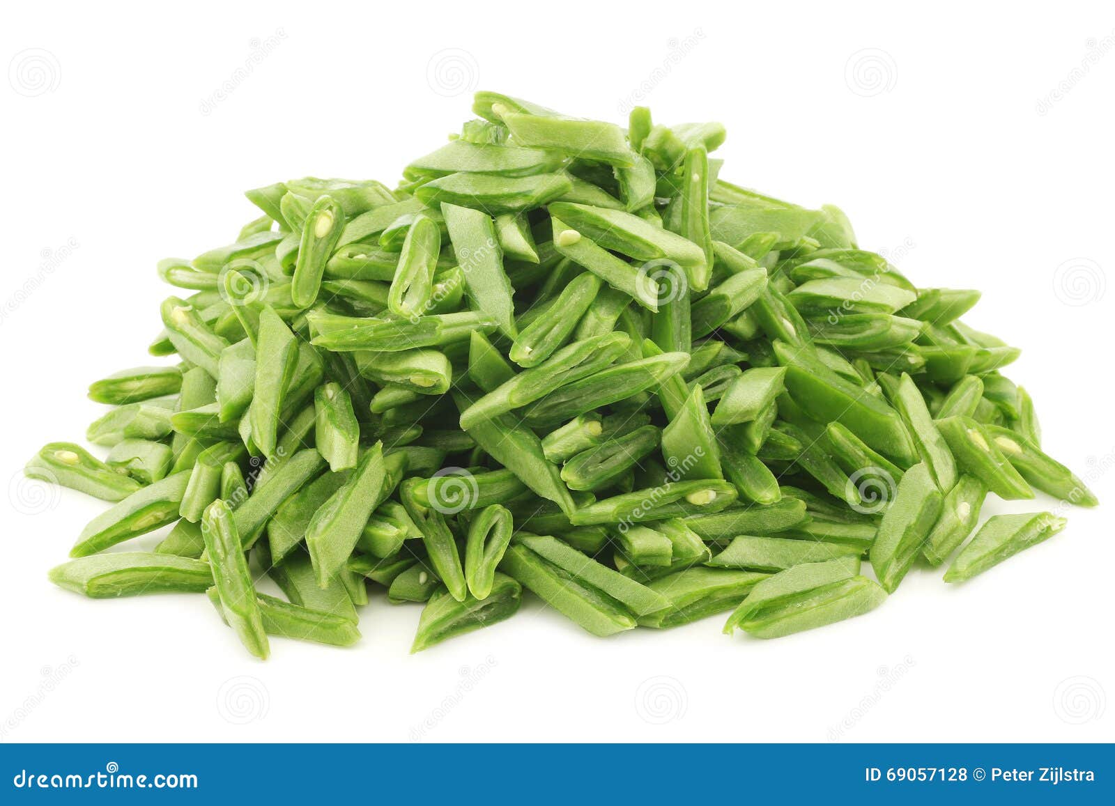 Freshly Cut String Beans Ready for Cooking Stock Photo - Image of ...