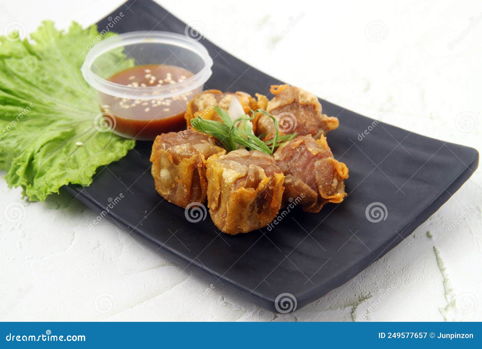 Freshly Fried Japanese Siomai Stock Image - Image of asian, viand ...