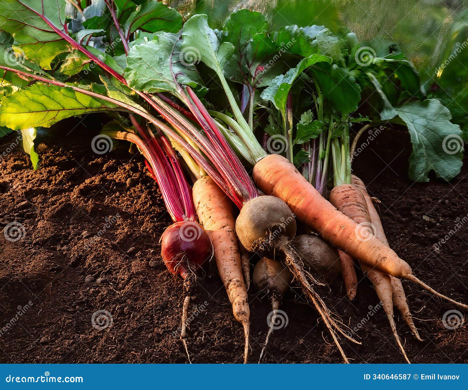 Carrots In Ground Solid Icon, Farm Garden Concept, Carrot Growing From ...