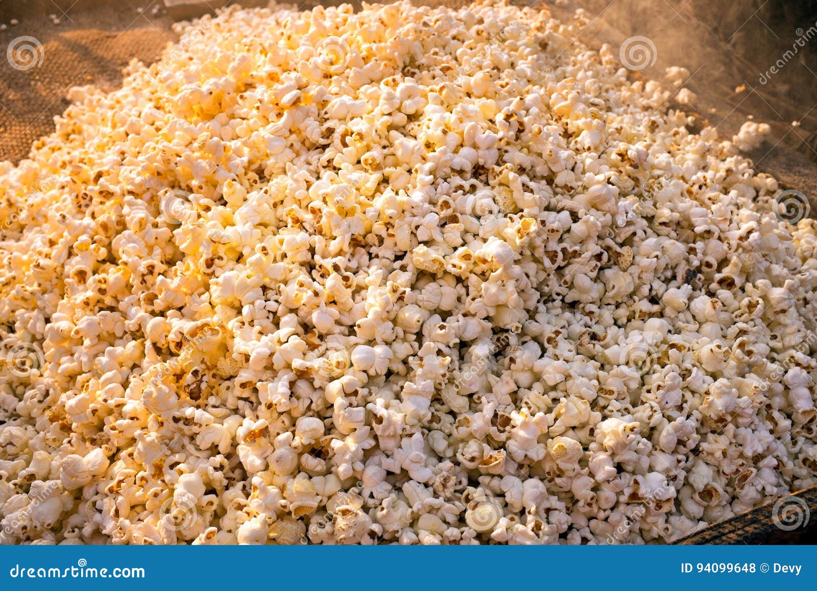 Freshly Made Popcorn in the Streets in India Stock Photo - Image of ...