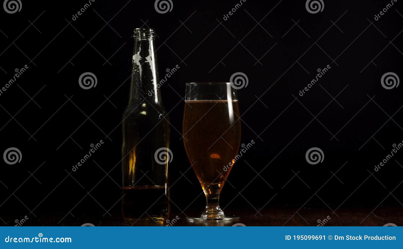 Freshly opened beer bottle stock image. Image of open - 195099691