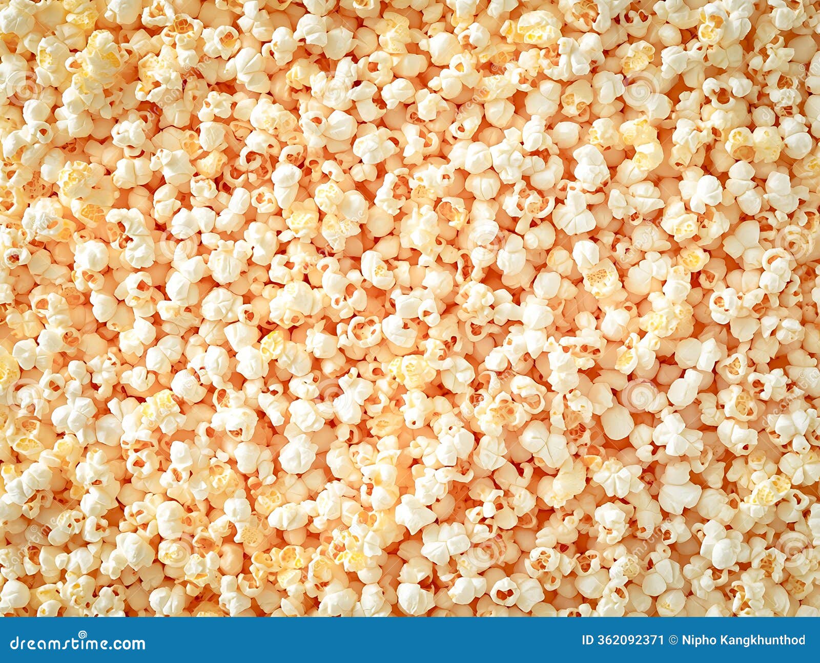 Freshly Popped Popcorn, Ai Generated Stock Illustration - Illustration ...