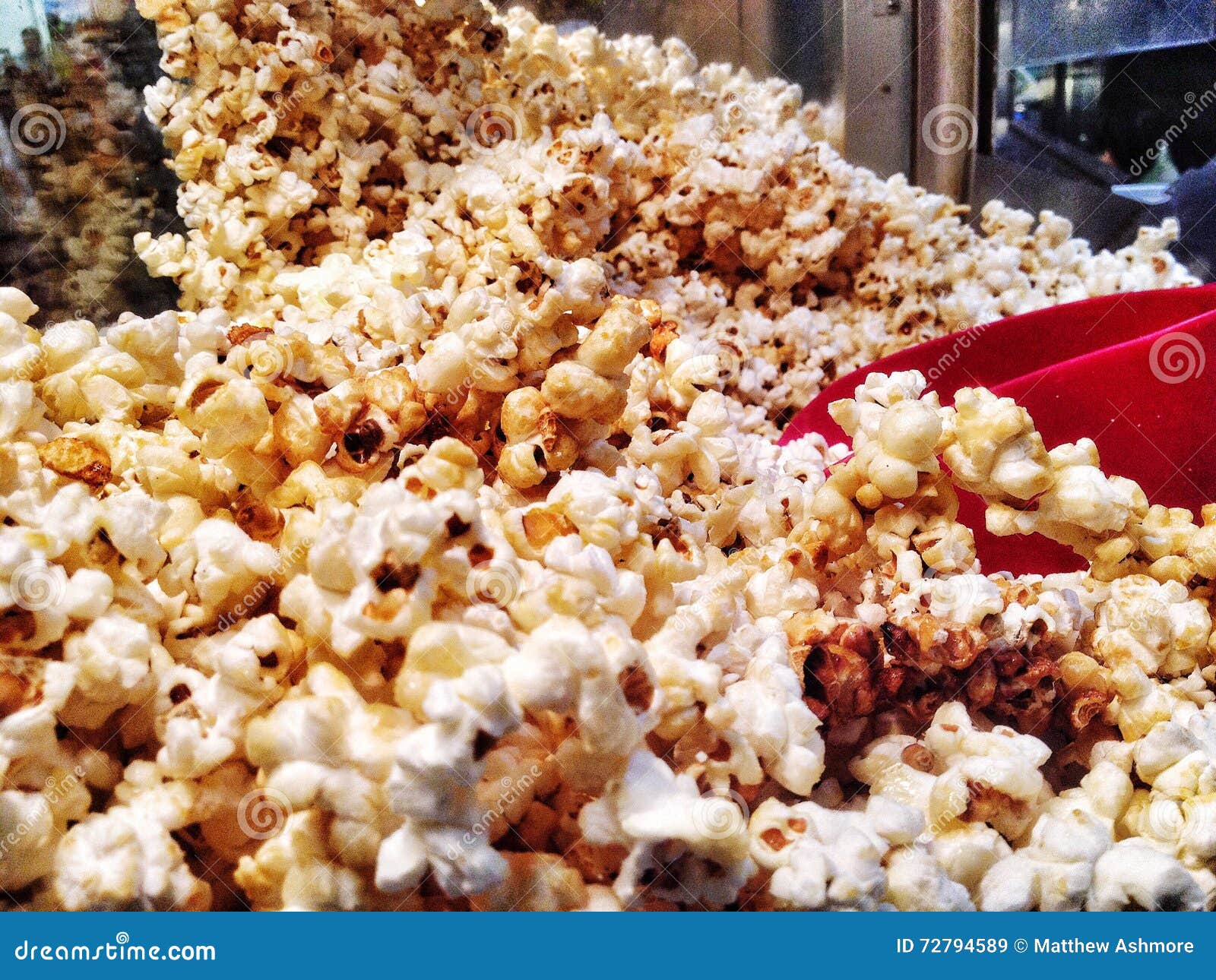 Freshly popped popcorn stock image. Image of freshly - 72794589