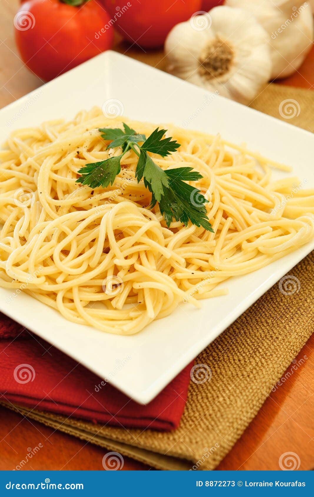 Freshly Prepared Past Meal stock image. Image of cooked - 8872273