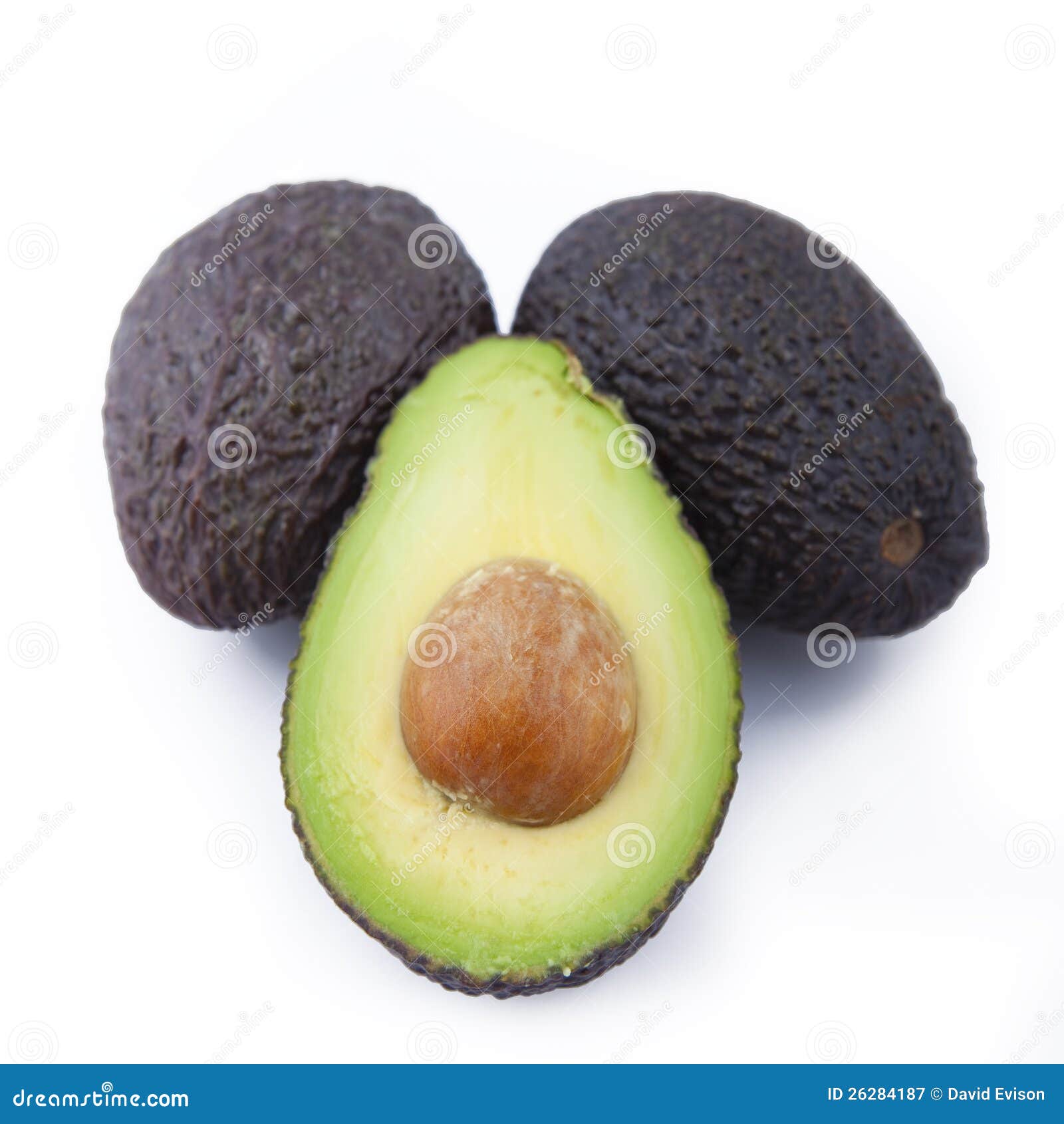 Freshly sliced avocado stock image. Image of rough, nutritious - 26284187