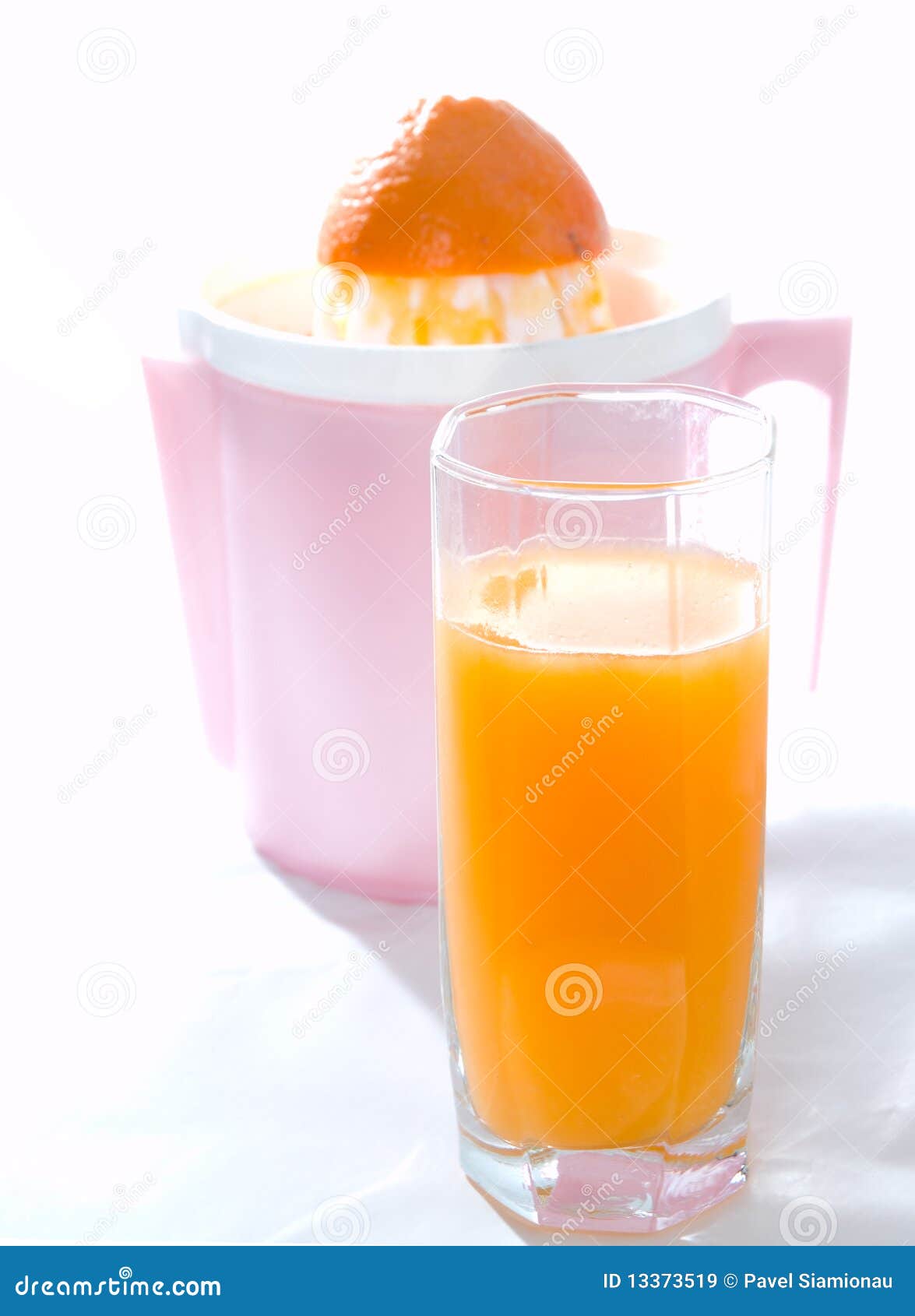 Freshly Squeezed Orange Juice Stock Image - Image of natural, fruit ...