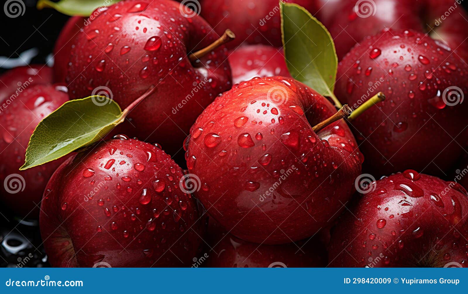 Freshness and Nature in a Vibrant, Juicy, Berry Fruit Drop Generative ...