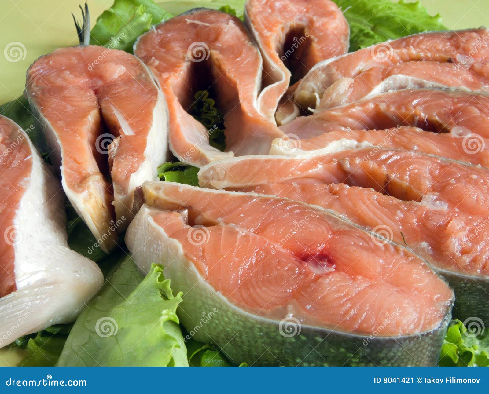 Freshness red fish stock image. Image of seafood, cutting - 8041421