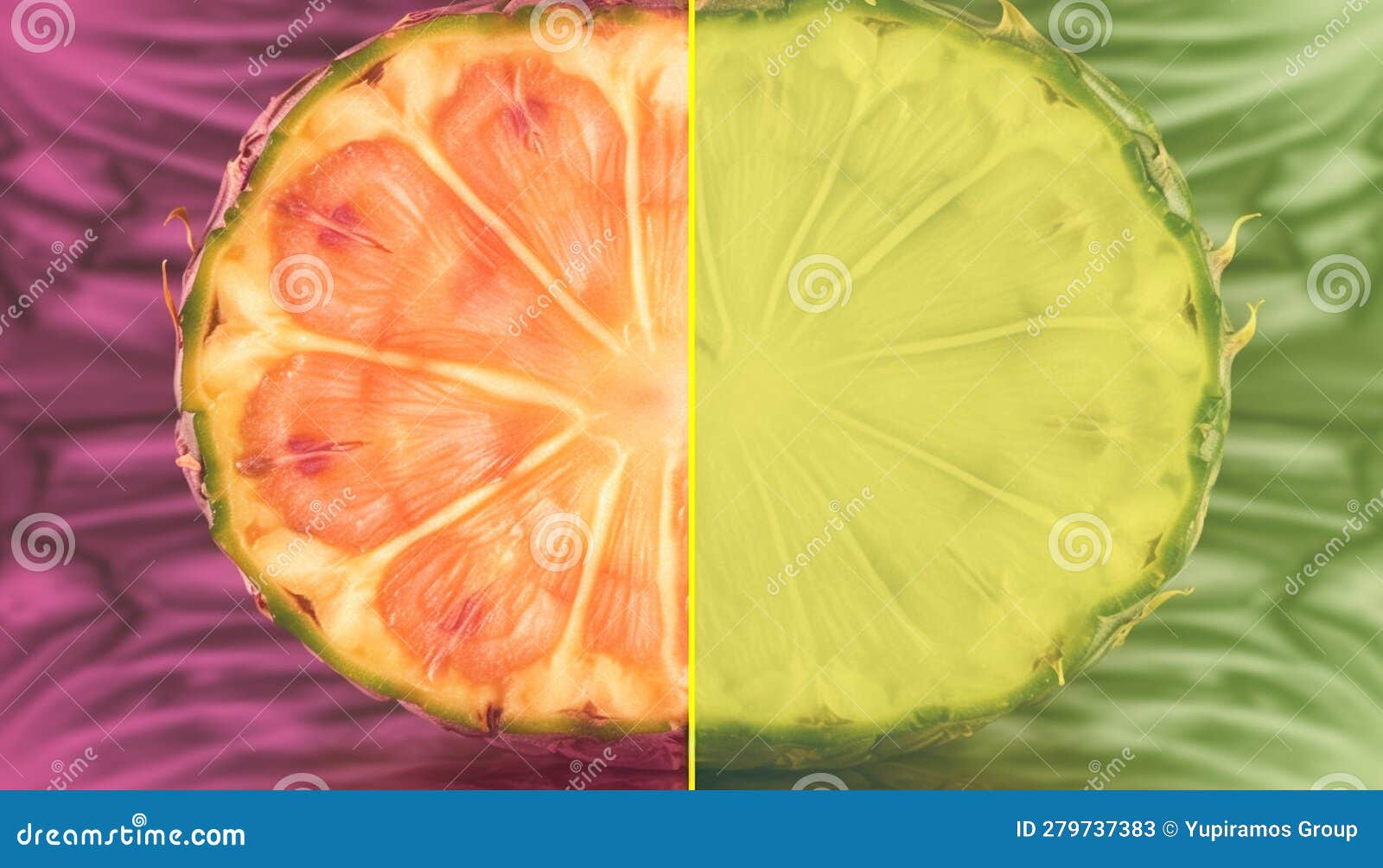 Freshness and Ripeness of Yellow Citrus Fruit in Close Up Generated by ...