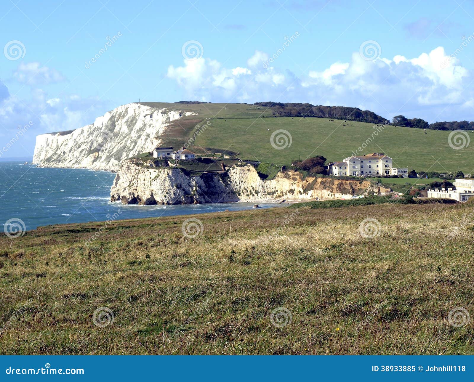 Freshwater Bay and Tennyson Downs. Editorial Image - Image of coastline ...