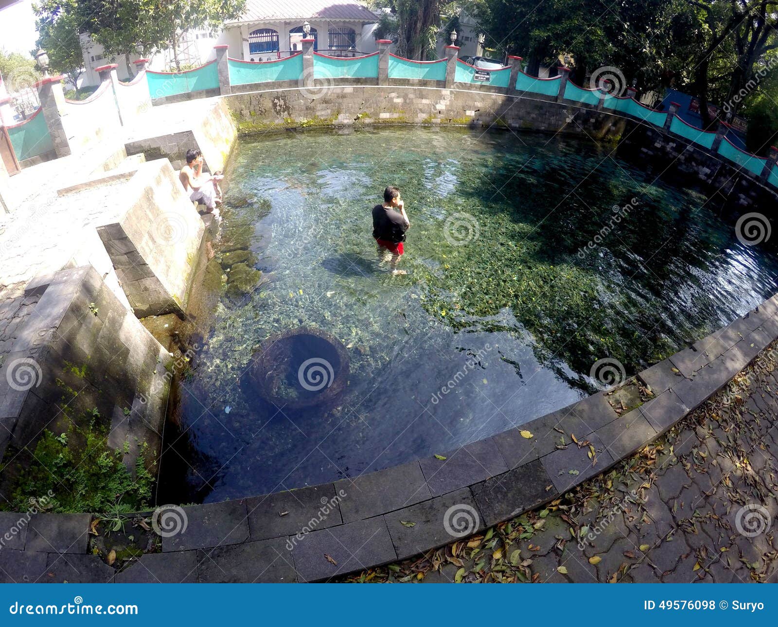 Freshwater spring editorial stock photo. Image of java - 49576098