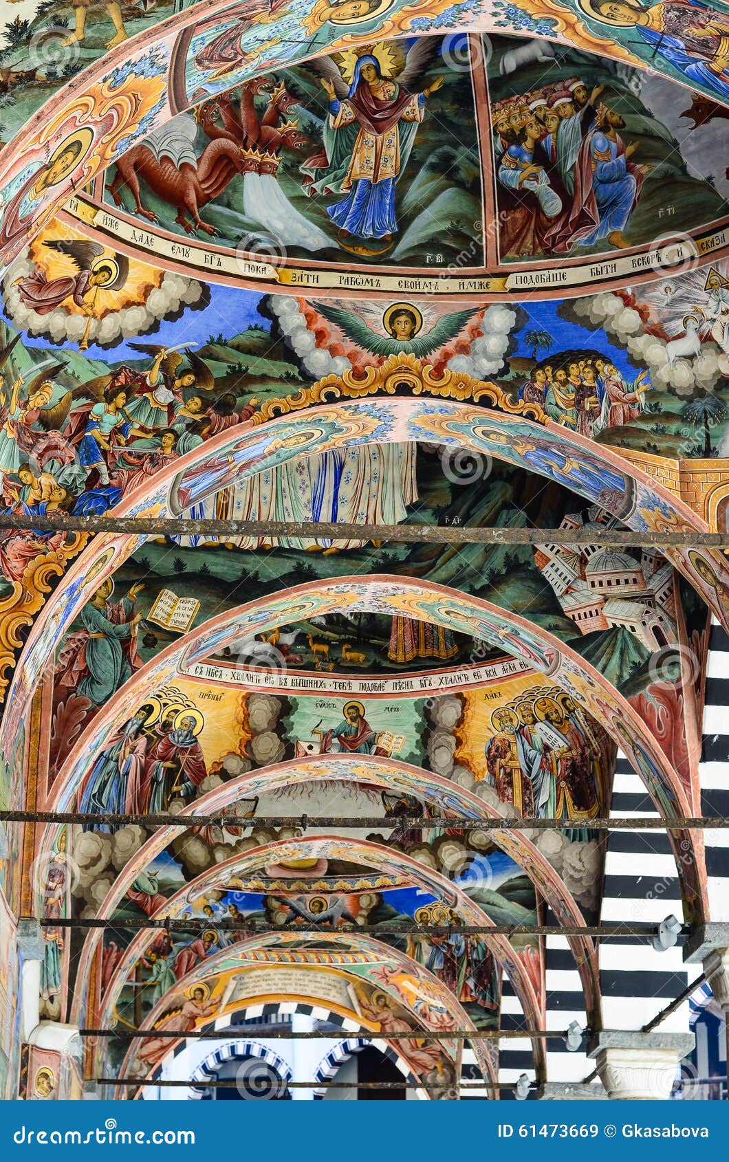 Fresko stockbild. Bild von bulgarisch, kirche, sonderkommando - 61473669