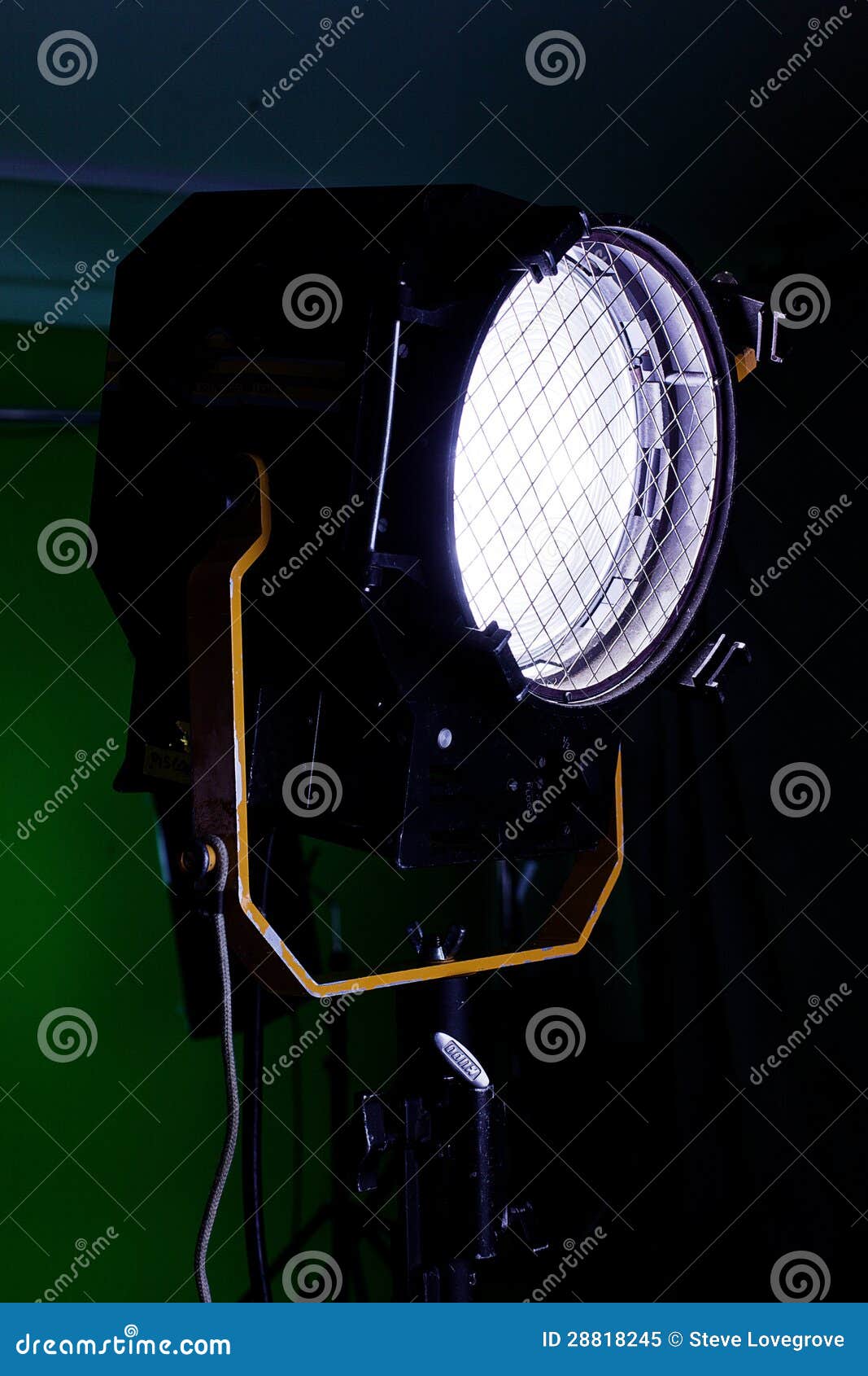 Fresnel Spot stock image. Image of videoing, television - 28818245