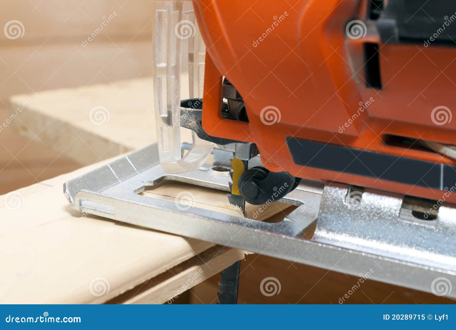 Fret-saw with saw stock image. Image of home, fret, electric - 20289715