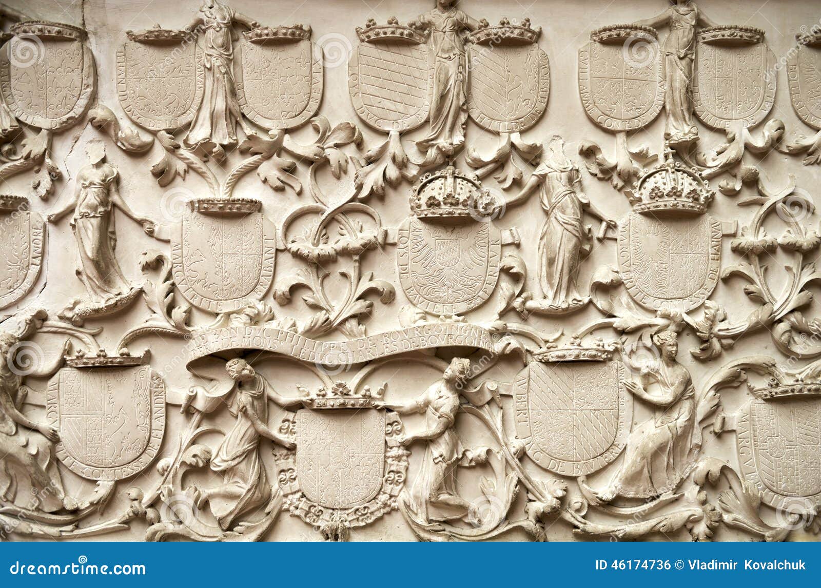 Fretwork Element of Historical Monuments Stock Photo - Image of ancient ...