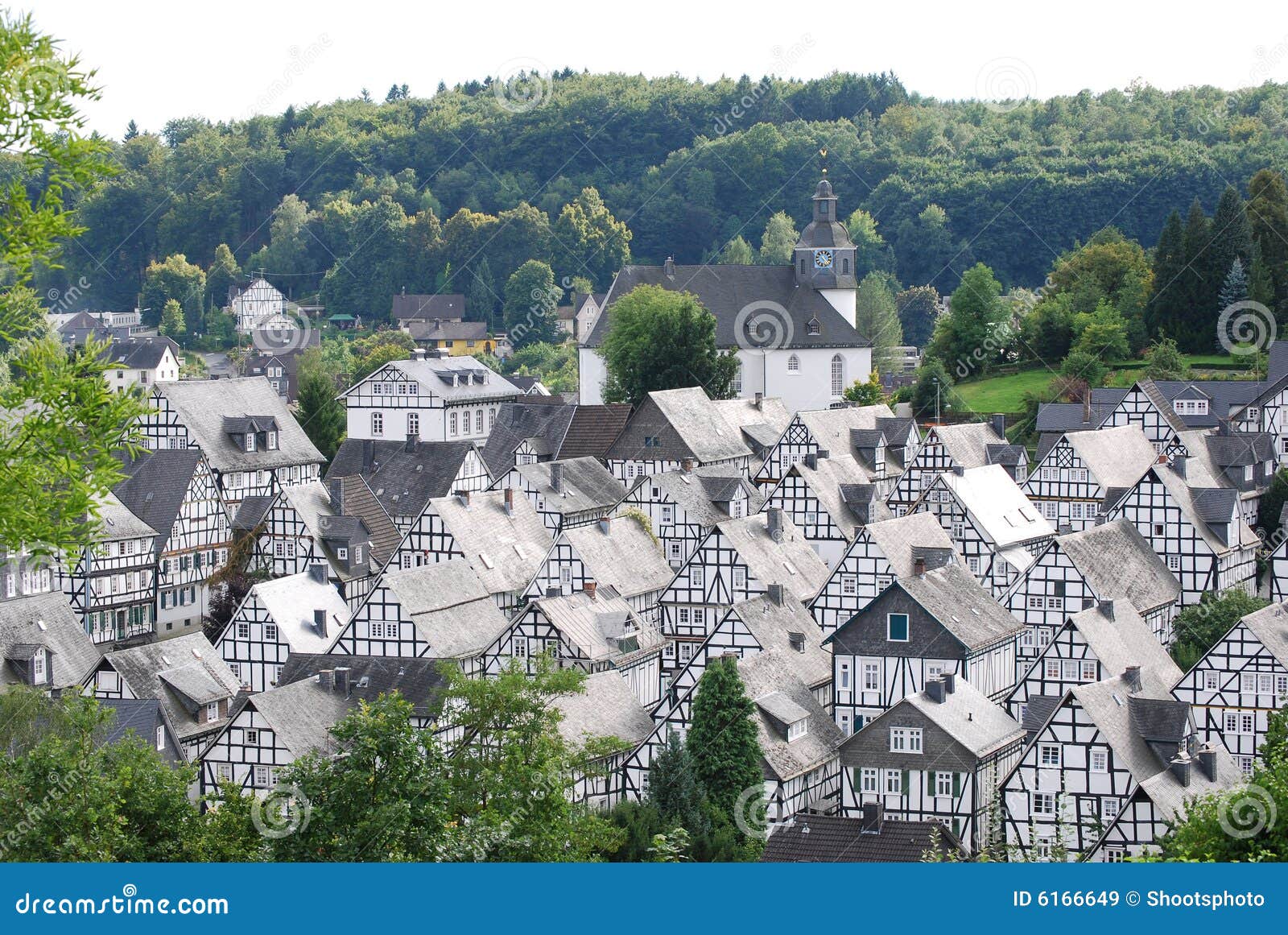 Freudenberg stockbild. Bild von dach, aufbau, historisch - 6166649