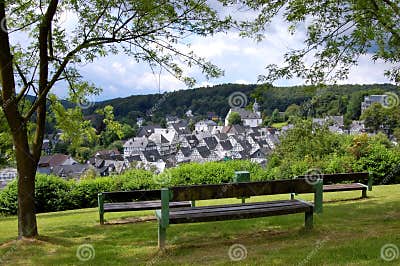 Freudenberg, Germany stock image. Image of monotone, ages - 18769065