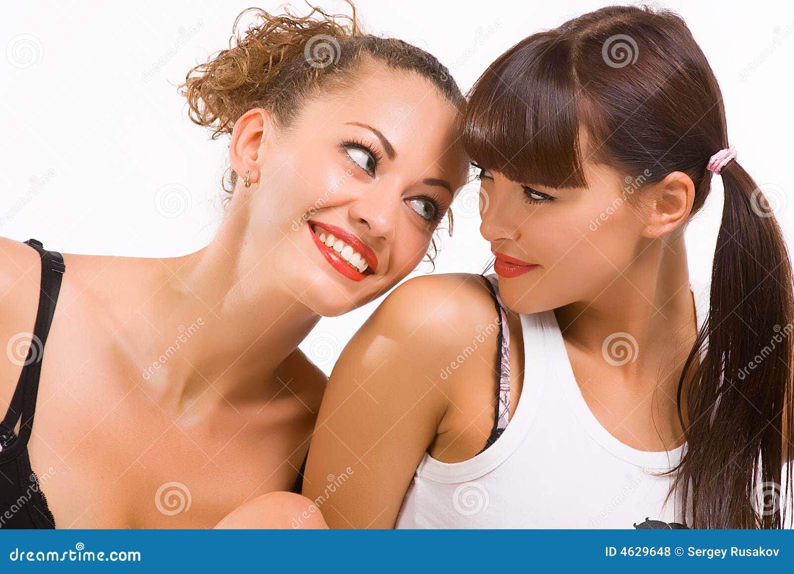 Freundin stockfoto. Bild von freundlich, glücklich, neigung - 4629648