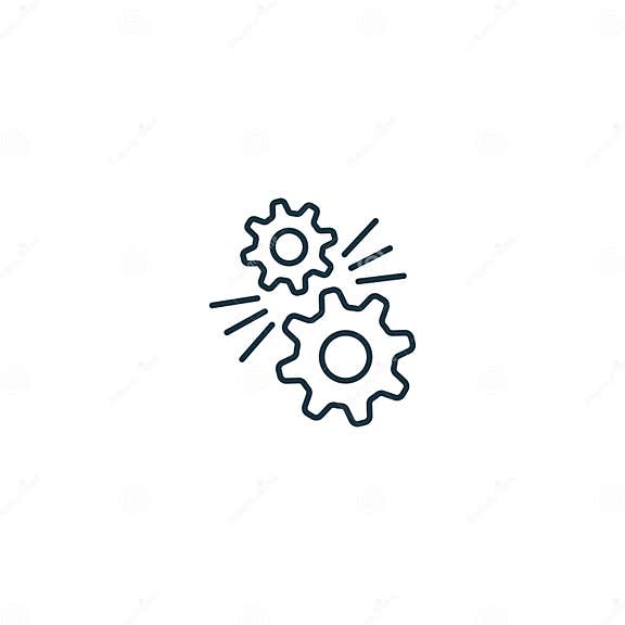 Friction Points Icon. Monochrome Simple User Behavior Icon for ...