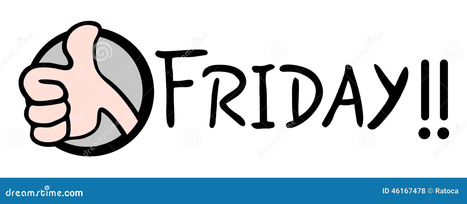 Friday banner stock vector. Illustration of holiday, announcement ...