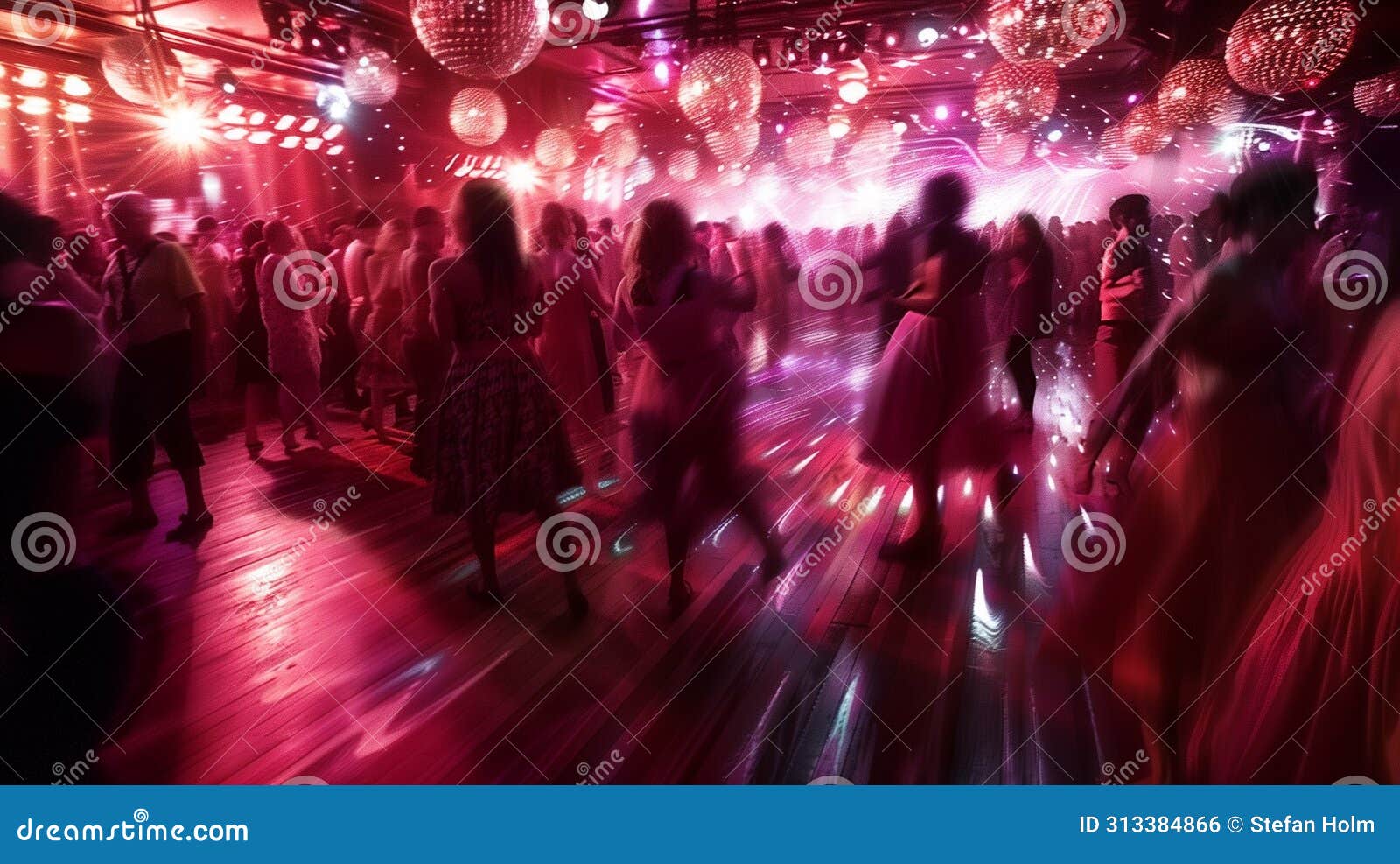 Friday Feeling on the Dance Floor Capturing the Happy Feeling of a ...