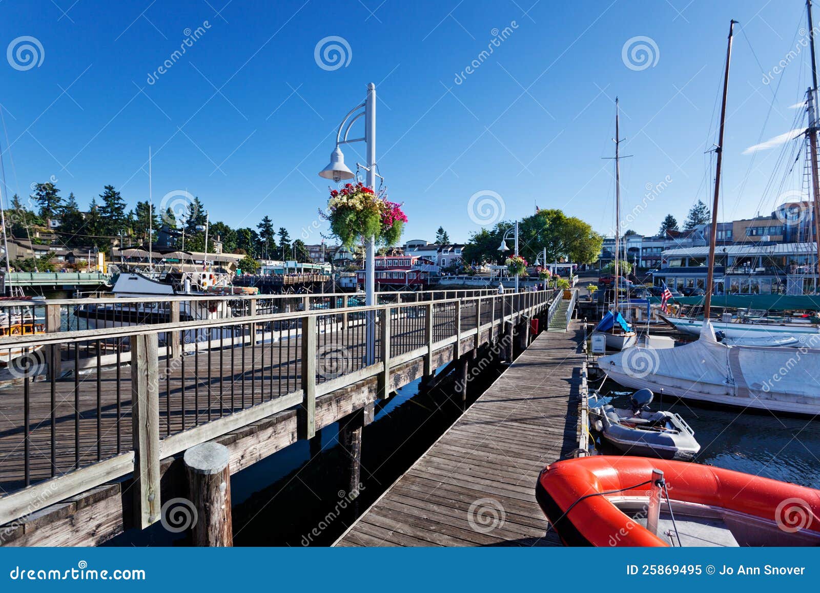 Friday Harbor, San Juan Island Stock Image - Image of island, terminal ...