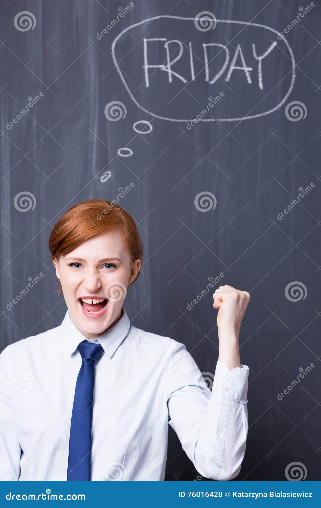 Friday is Here - Let S Shout Yeah! Stock Photo - Image of friday ...