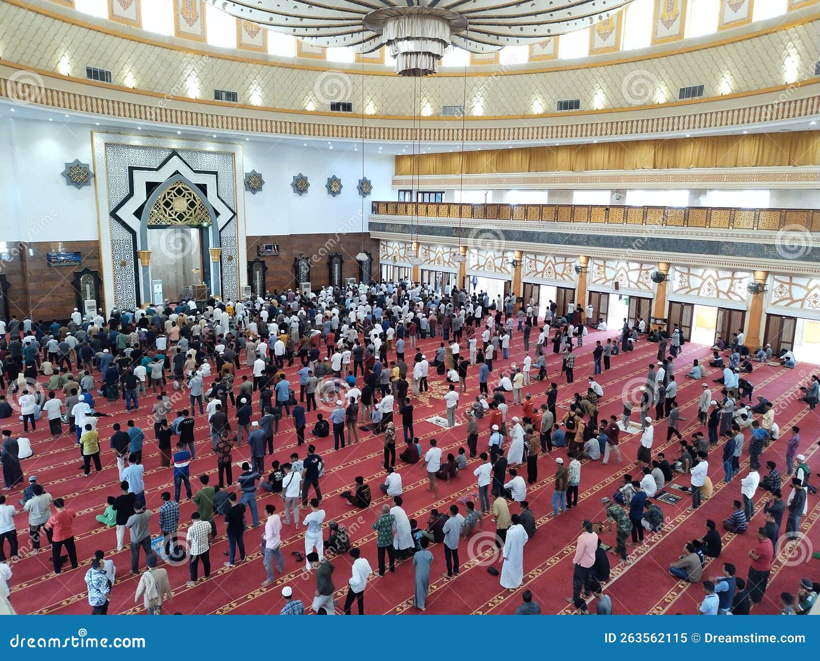 Friday Pray Islamic Center Lombok Editorial Image - Image of lombok ...