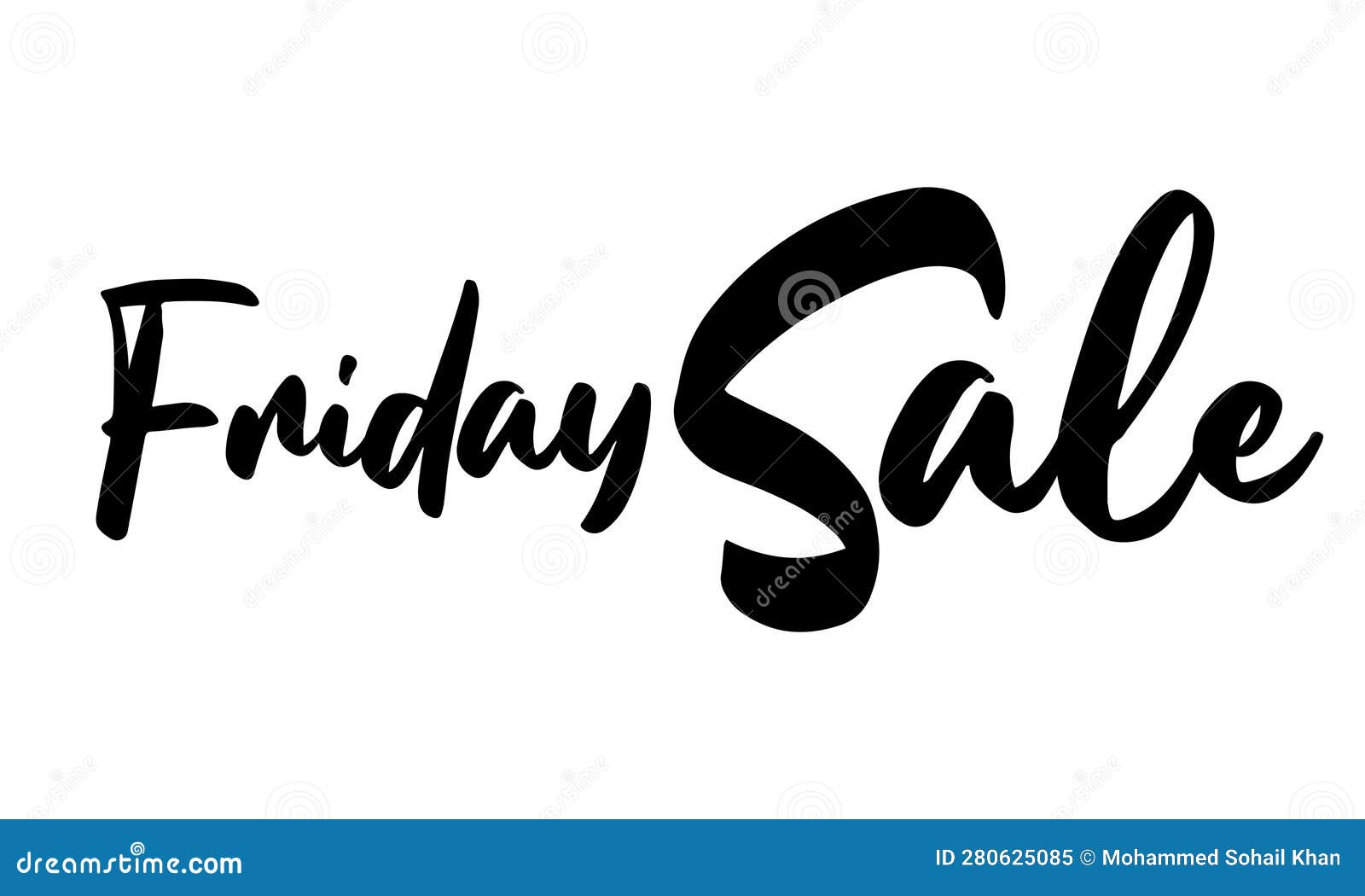Friday Sale Bold Typography Text for Sale Banners Flyers and Templates ...