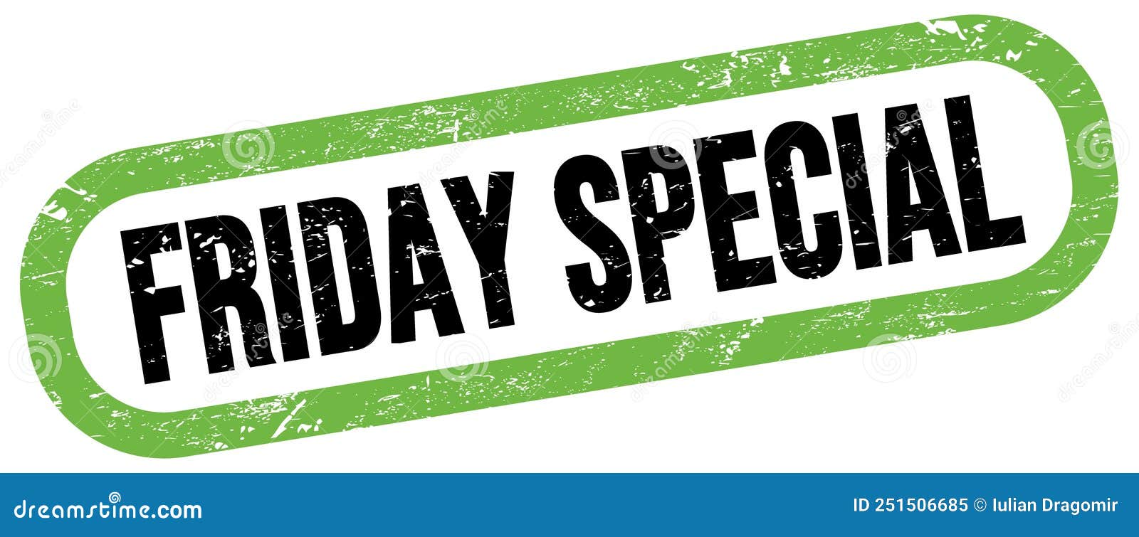FRIDAY SPECIAL, Text Written on Green-black Stamp Sign Stock ... FRIDAY SPECIAL, Text Written on Green-black Stamp Sign Stock ...