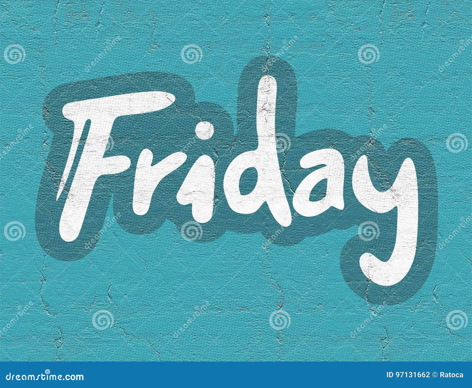 Friday symbol stock illustration. Illustration of funny - 97131662