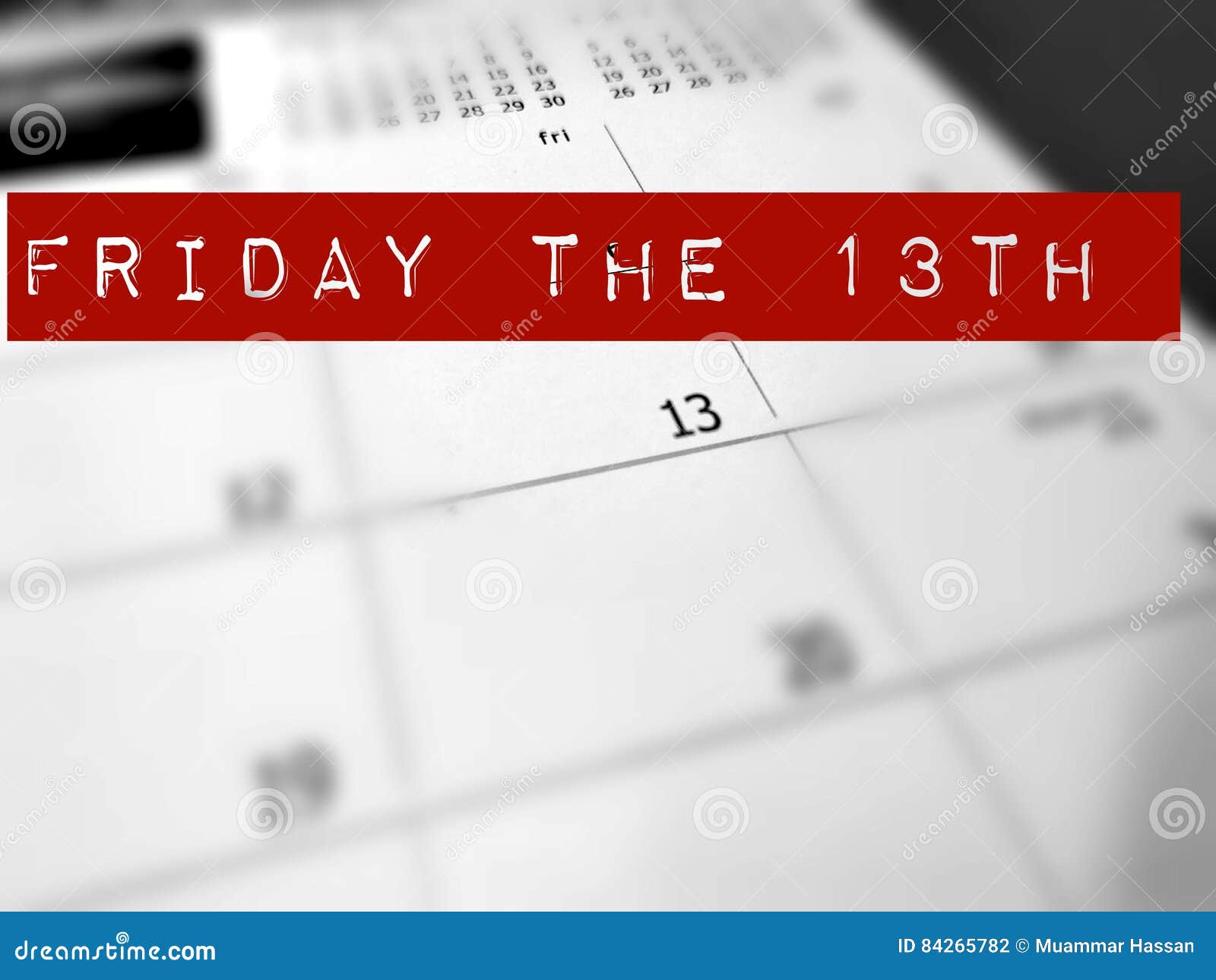 Friday the 13th Concept stock photo. Image of friday - 84265782