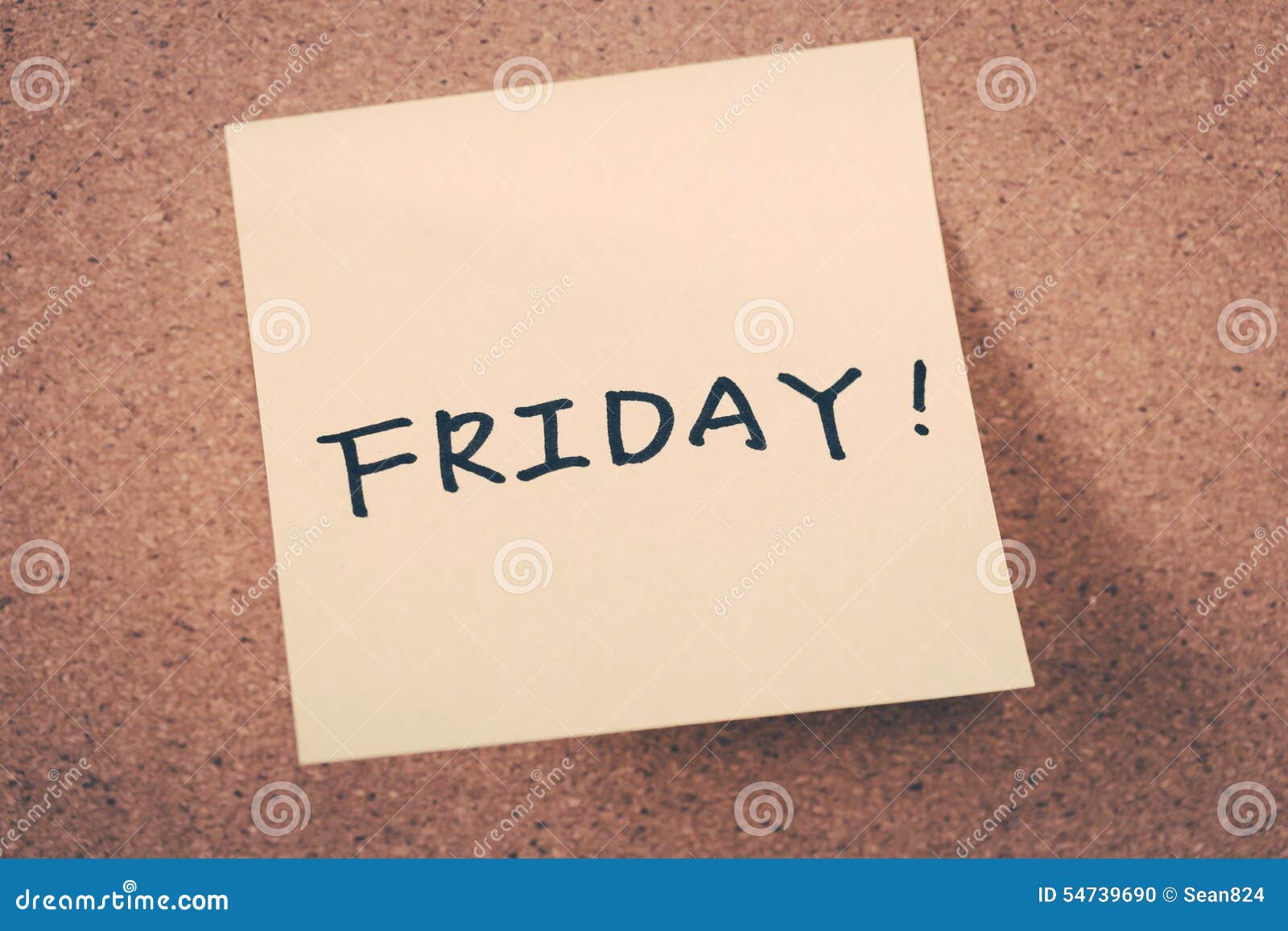 Friday stock photo. Image of paper, post, quote, thank - 54739690