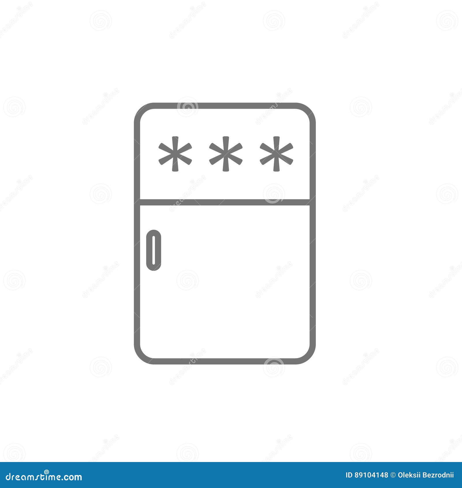 Fridge Icon. Refrigerator Simple Symbol. Vector Fridge Stock Vector ... Fridge Icon. Refrigerator Simple Symbol. Vector Fridge Stock Vector ...