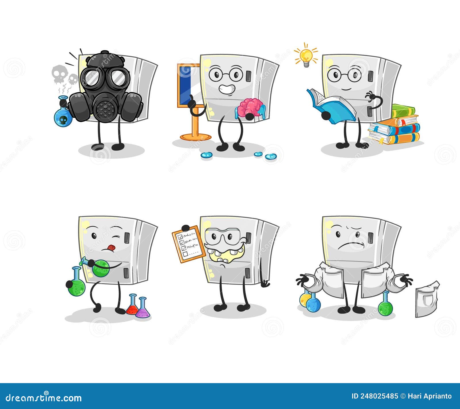 Fridge Scientist Stock Illustrations – 50 Fridge Scientist Stock ...