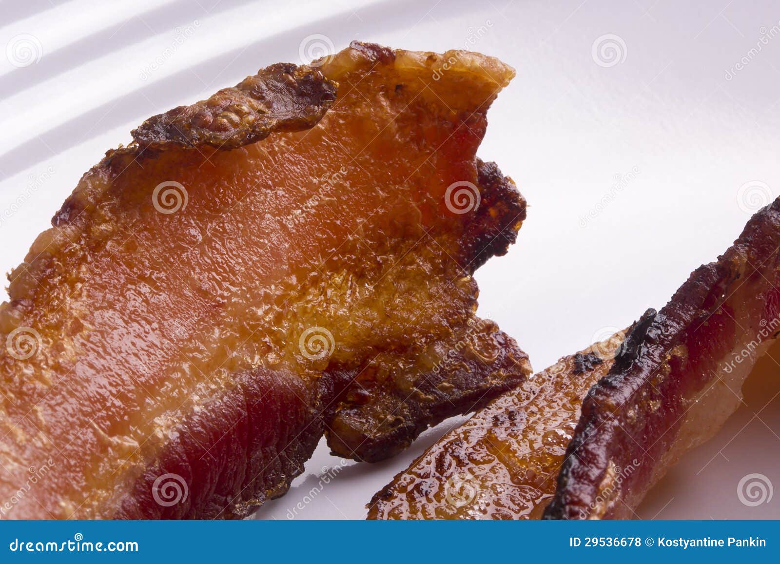 Fried bacon stock photo. Image of cholesterol, cooking - 29536678