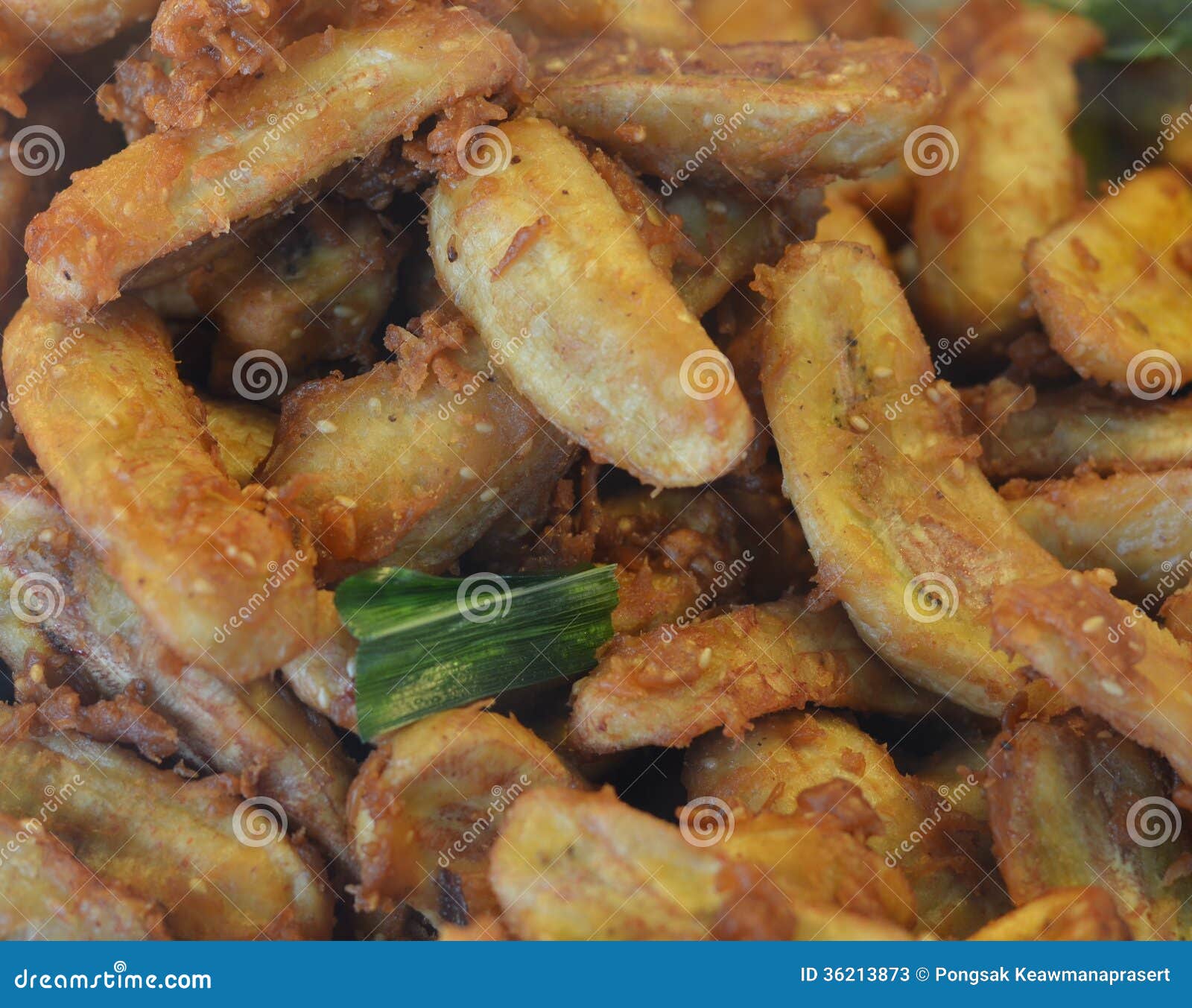 Fried banana fritters stock image. Image of dessert, tasty - 36213873