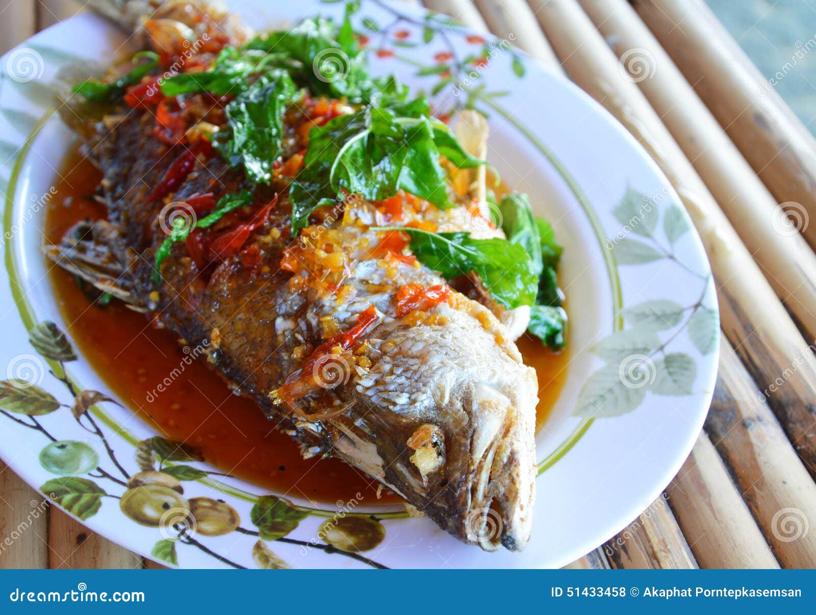 Pan Fried Sea Bass With Crayfish, Chorizo, Baby Spinach & Cherry ...