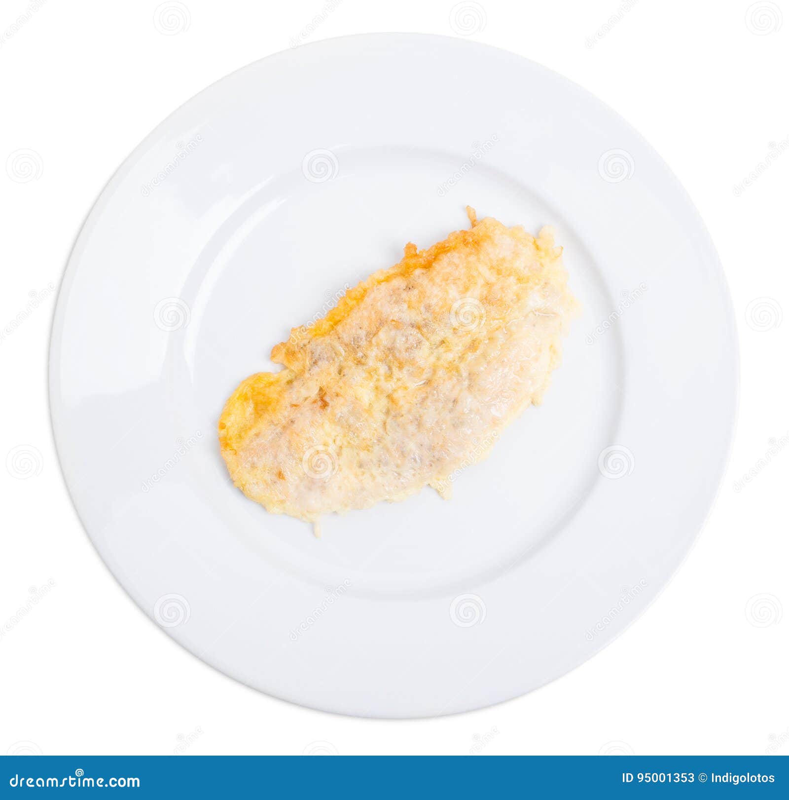Fried Battered Chicken Fillet. Stock Image - Image of background, fried ...