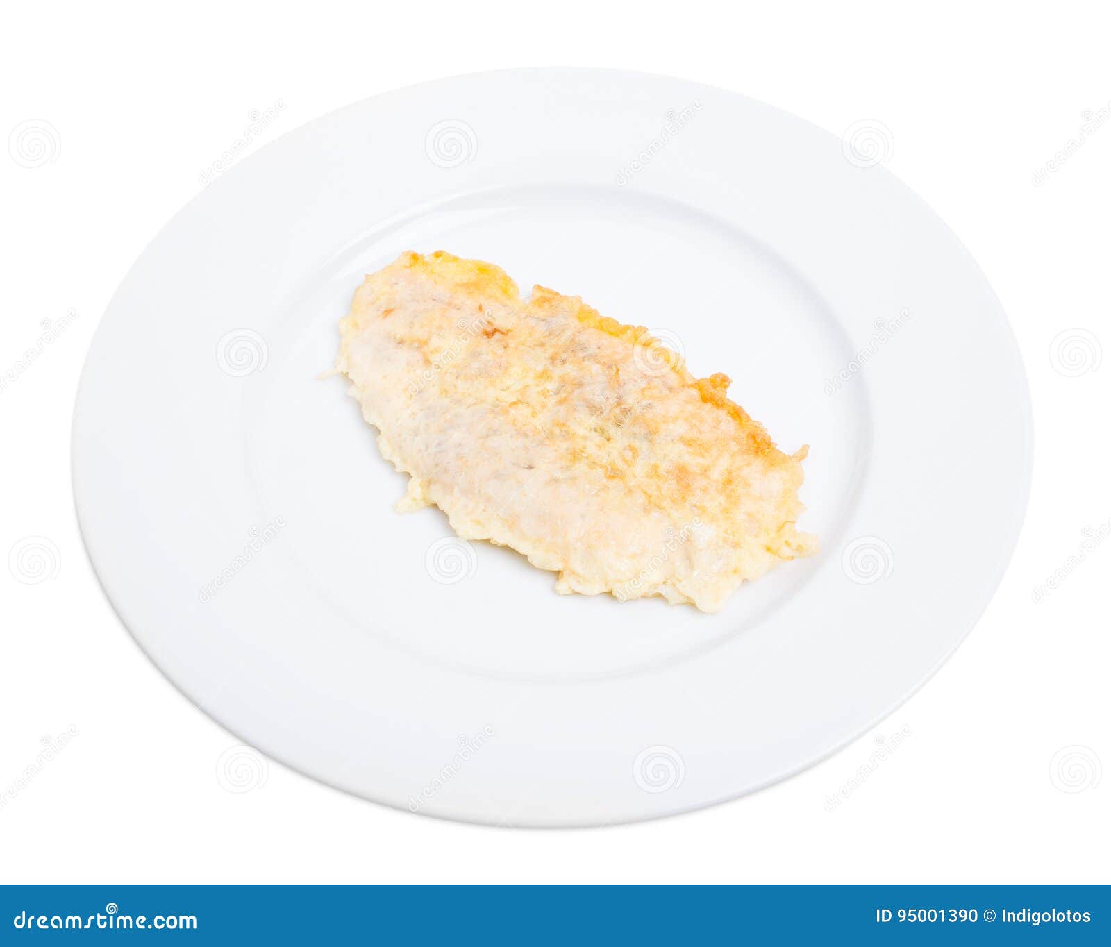 Fried Battered Chicken Fillet. Stock Photo - Image of yellow, delicious ...